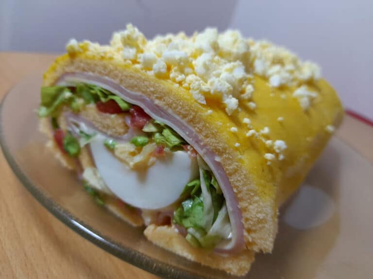 Pionono Salado: Receta para masa y relleno - Paulina Cocina