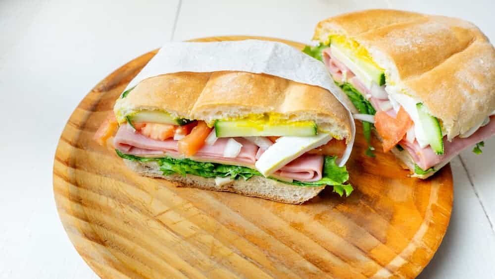 Torta de jamón mexicana: Bocado sabroso - Paulina Cocina