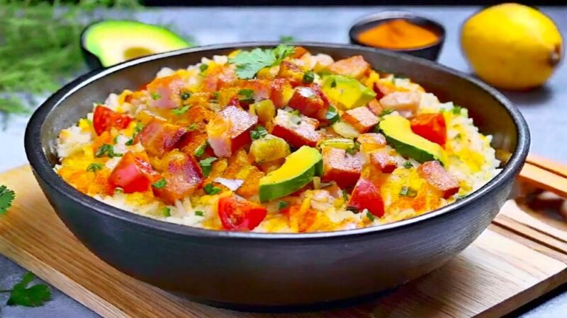 Arroz Paisa Colombiano en 7 pasos - Paulina Cocina