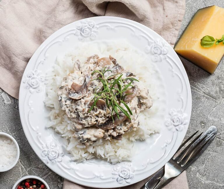 Arroz con setas extraordinario en 7 pasos - Paulina Cocina
